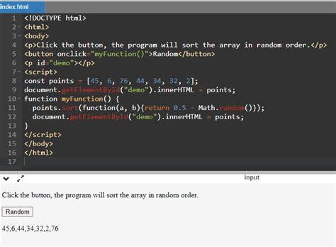 different ways to sort an array using javascript