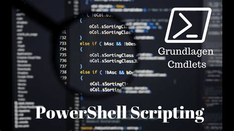 grundlagen zu den windows powershell cmdlets youtube