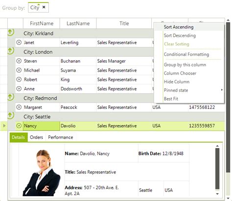 Themes WinForms GridView Control Telerik UI For WinForms