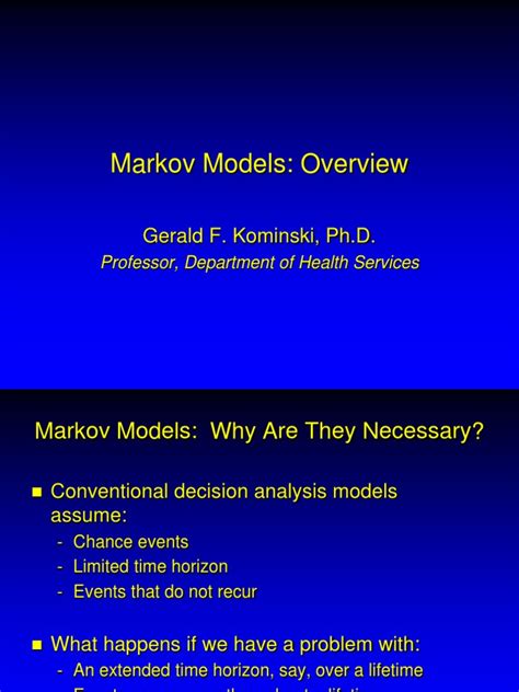 markov models intro pdf markov chain stochastic process