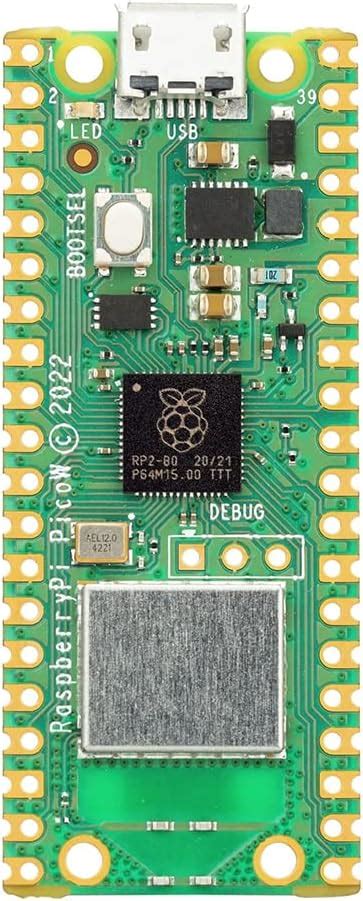 Buy GeeekPi 2 Pack Raspberry Pi Pico W With Pin Headers USB Cables