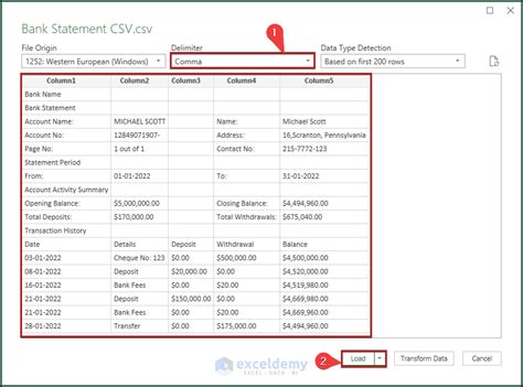 How To Convert Bank Statement Text To Excel 3 Easy Methods