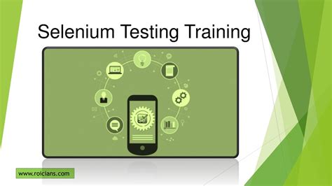 ppt selenium automation testing training powerpoint presentation free download id 8143249