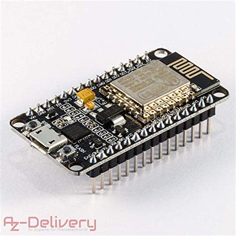 AZDelivery NodeMcu V2 WiFi Lua Amica ESP8266 ESP 12E Development Board