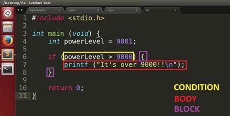 security oriented c tutorial 0x04 control structures part i if statements null byte