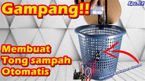 tempat sampah otomatis berbasis arduino dengan menggu