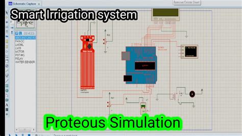 Proteous Simulation 1 Smart Irrigation System YouTube