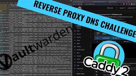 Caddy Reverse Proxy Ssl Certificate Via Dns Challenge For Vaultwarden