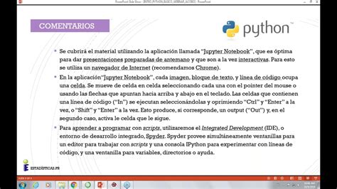 webinar introducción a python nivel básico youtube
