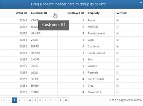 customize drag and drop in asp webforms grid control syncfusion