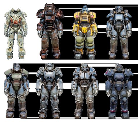 Artstation Fallout 76 Power Armor Concepts