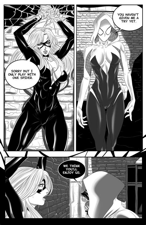 Post 2568258 Blackcat Comic Feliciahardy Gwenstacy Marvel Naranjou Spider Gwen Spider Man