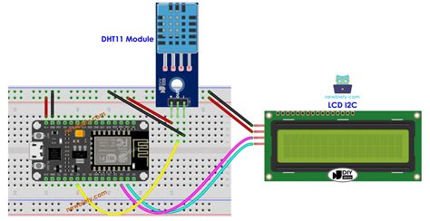 Esp Dht Lcd Esp Tutorial