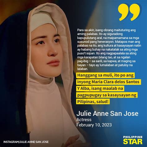 The Philippine Star On Twitter Isang Napakalaking Karangalan As She Exits The Tv Series