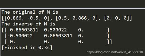 numpy求矩阵的逆和伪逆 numpy inverse csdn博客
