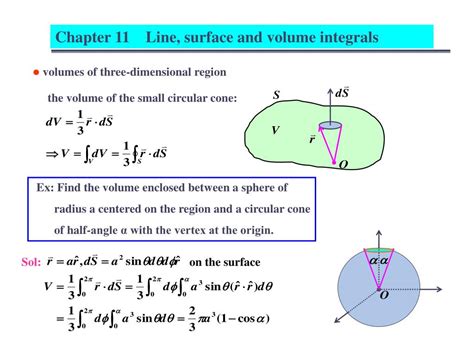 ppt chapter 11 line surface and volume integrals powerpoint presentation id 688474