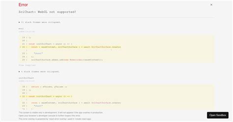 Scichart Js Template Codesandbox