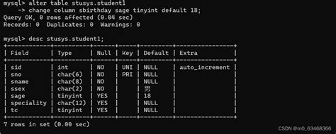 mysql数据库和表 创建名为stu的数据库 csdn博客