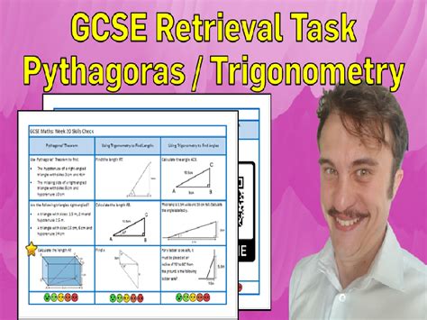 Pythagoras Theorem And Trigonometry GCSE Foundation Resit Retrieval