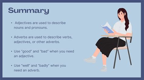 Adjectives And Adverbs Short Understanding To Tell The Difference