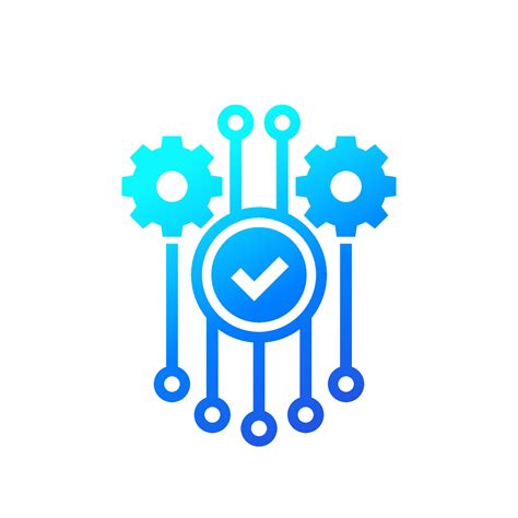 Automation And Optimization Process Icon 5857535 Vector Art At Vecteezy