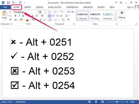 How To Insert Ticks In A Word Document Techwalla