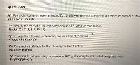 solved questions q1 use postulates and theorems to