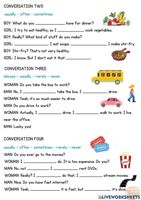 Creative Writing Worksheets English For Students Elementary Reading