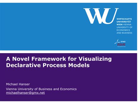 pdf presentation a novel framework for visualizing declarative process models