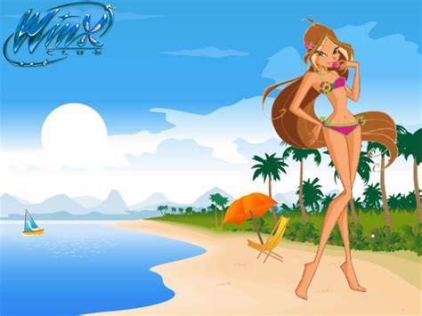 Winx Club Beach Wallpapers The Winx Club Photo 35032934 Fanpop