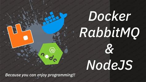 guide to using rabbitmq with docker and nodejs