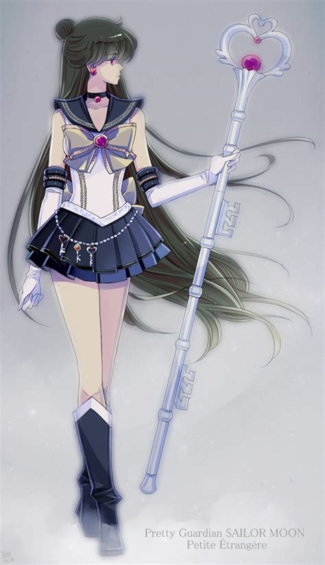 Meiou Setsuna And Sailor Pluto Bishoujo Senshi Sailor Moon And 1 More Drawn By Sakihxaxcxk