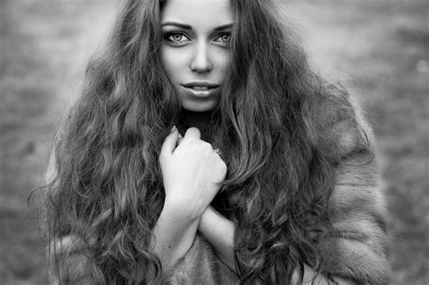 Wallpaper Face Women Long Hair Fashion Fur Person Skin Girl Beauty Eye Photograph