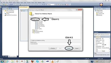 Create Database In Microsoft Visual Studio The Engineering Projects