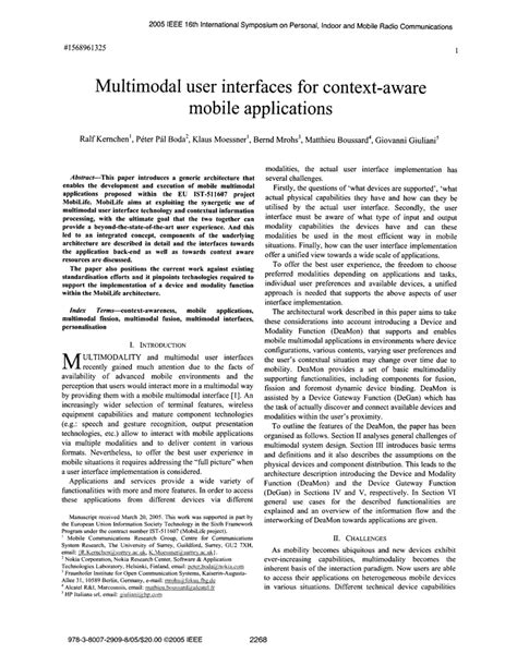 [pdf] multimodal user interfaces for context aware mobile applications