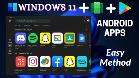 Install Google Play Store On Windows 11 Windows Subsystem For Android