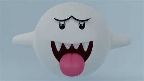 3d File Boo Mario 🐢・3d Printable Model To Download・cults