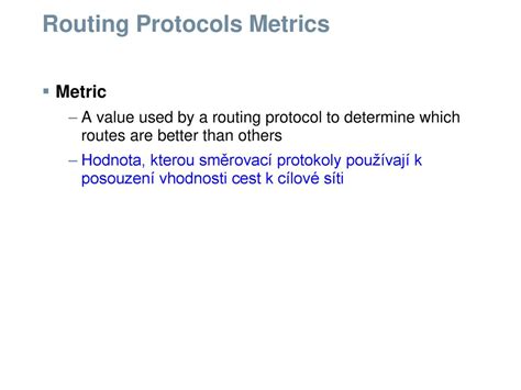 introduction to dynamic routing protocols ppt stáhnout