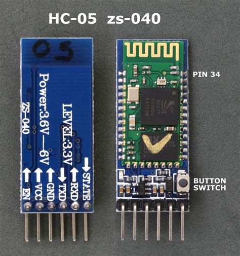 HC 05 Zs 040 Arduino Arduino Bluetooth Electronic Schematics