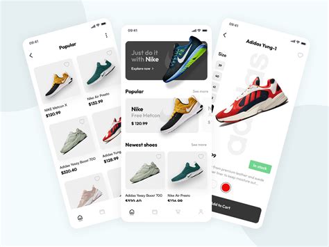 Figma Ecommerce Shoes Sale Mobile App Ui Ui Design For E Commerce