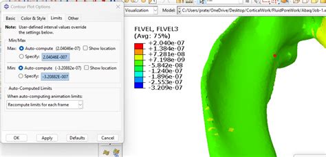 extract max values from cut section in abaqus cae stack overflow