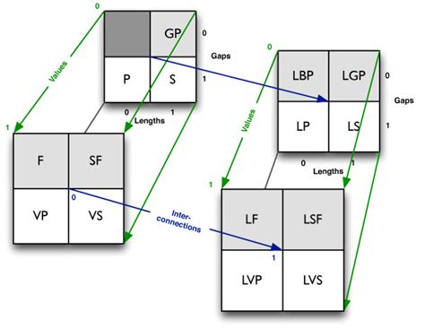 four dimensional matrix mapping the relations of the fifteen track download scientific diagram