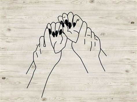 Svg Png Pdf Erotic Couple Art Grabing Hands Decal Svg Etsy