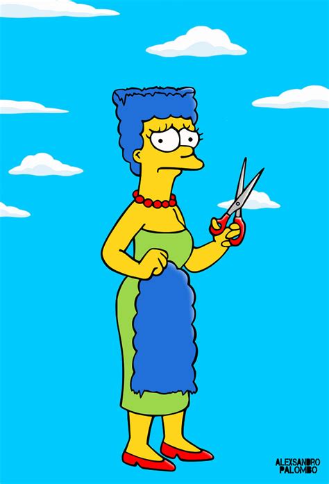 Η Marge Simpson κόβει τα μαλλιά της ως ένδειξη συμπαράστασης στις γυναίκες του Ιράν Allyougr