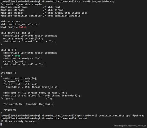 c 11 std condition variable、condition variable any、notify all、notify one、wait、wait for、wait