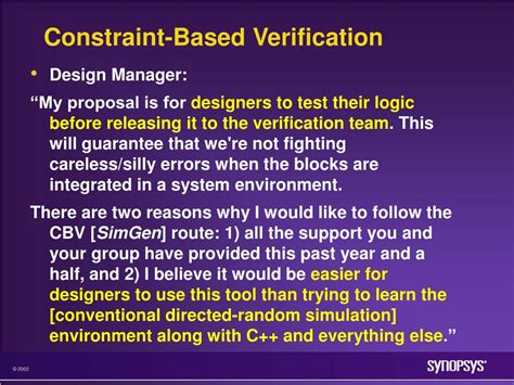 ppt constraint based verification powerpoint presentation free download id 3692179