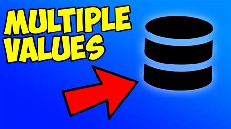 HOW To SAVE MULTIPLE Values In Roblox Studio YouTube