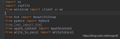 python 读取各类文件格式的文本信息 doc html mht excel python读mht csdn博客