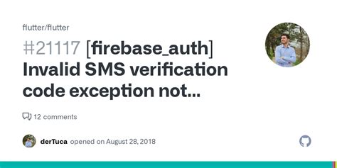 Firebase Auth Invalid SMS Verification Code Exception Not Handled On