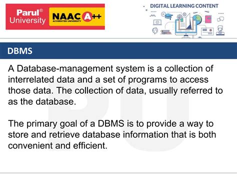 Introduction To DBMS PPT